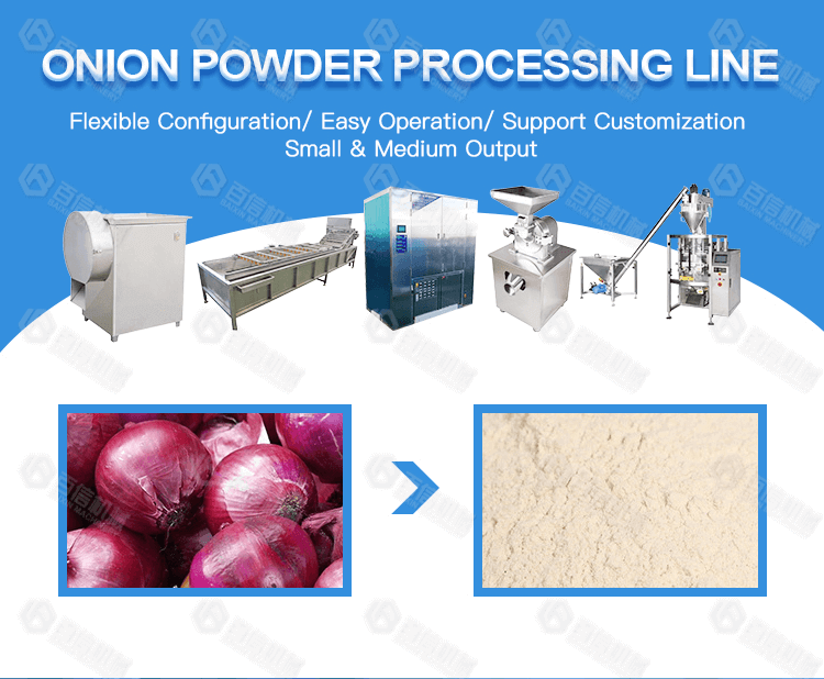 Support Customization Onion Processing Line/onion powder processing line/onion processing line ...